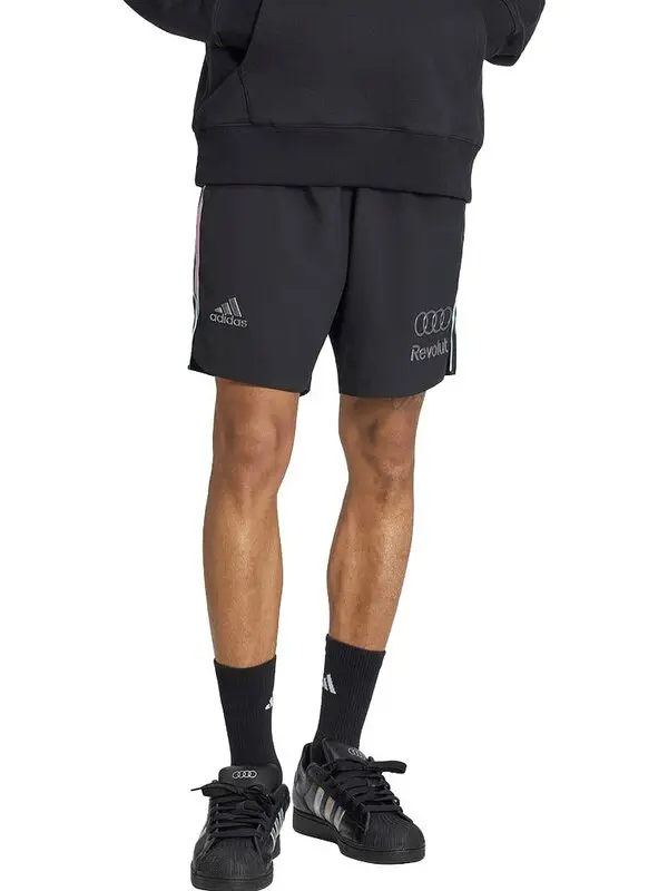 Adidas Audi Revolut F1 Teamgeist Drawstring Shorts - Black/multicolor
