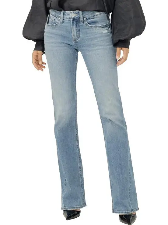 SILVER JEANS CO. Suki Mid Rise Bootcut Jeans - Haze