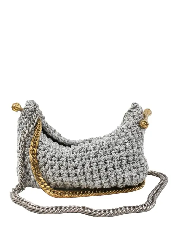 ISKRA The Clasp Small Stella Bag - Silver/grey