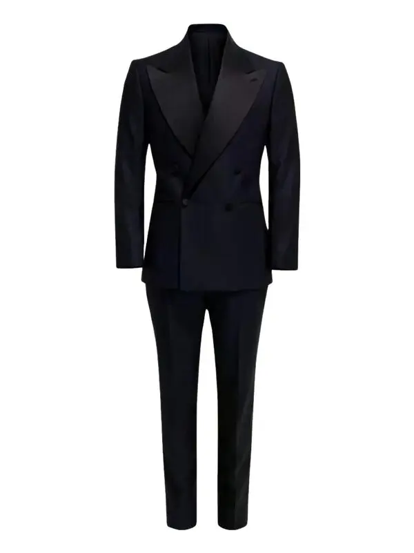 Loro Piana Pioner Double-breasted Suit - Blue