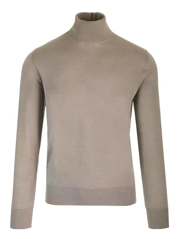 AL DUCA D’AOSTA 1902 Ribbed-trim Sweater - Grey