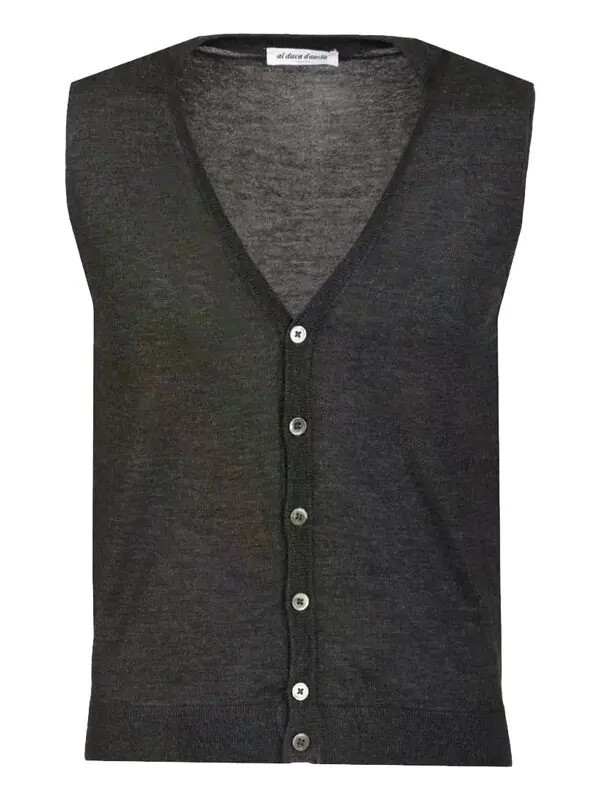 AL DUCA D’AOSTA 1902 Wool Vest - Grey