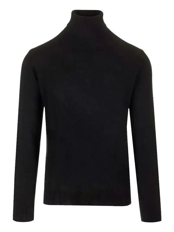 AL DUCA D’AOSTA 1902 Cashmere Roll Neck Sweater - Black