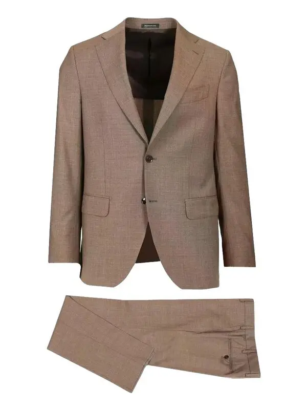 AL DUCA D’AOSTA 1902 Zelander Single-breasted Suit - Neutrals