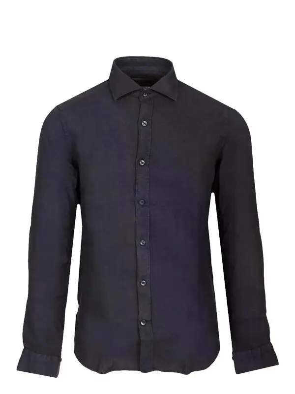 AL DUCA D’AOSTA 1902 Linen Button-up Shirt - Blue