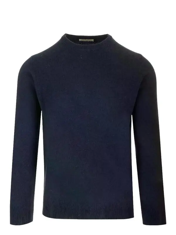 AL DUCA D’AOSTA 1902 Ribbed-trim Cashmere Sweater - Blue