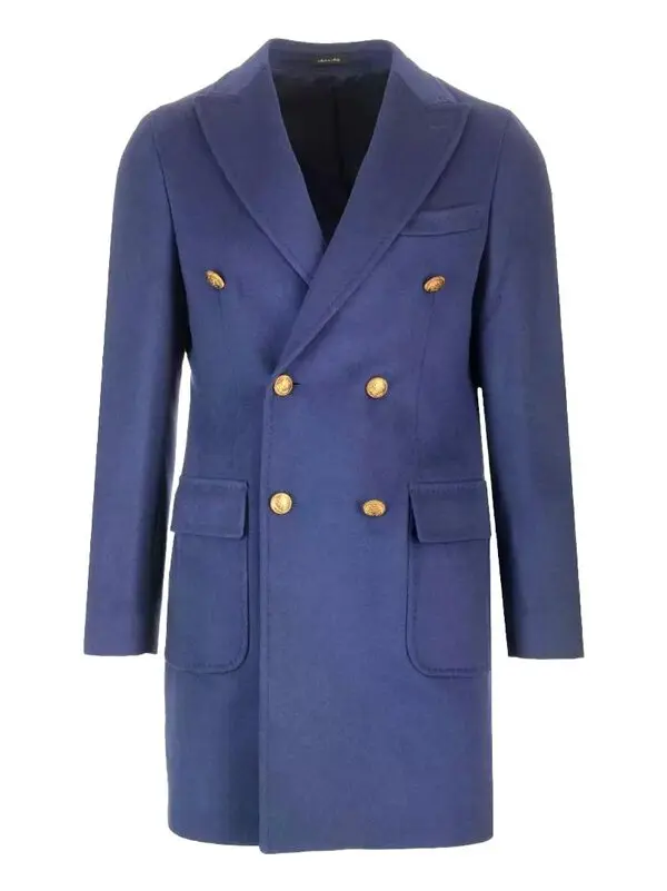 AL DUCA D’AOSTA 1902 Double-breasted Coat - Blue