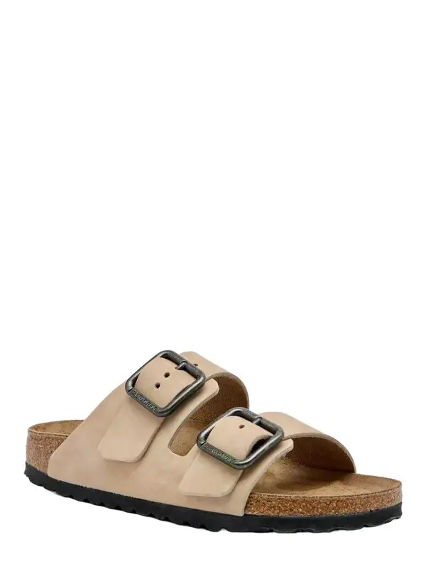 BIRKENSTOCK Arizona Double Strap Buckle Sandals - Neutrals