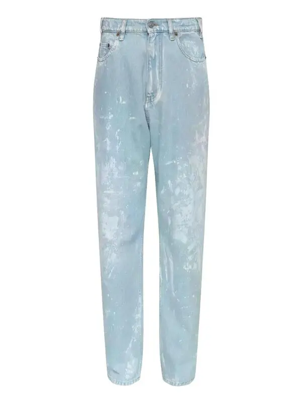 MAISON MARGIELA Numeric Signature Straight Jeans - Blue
