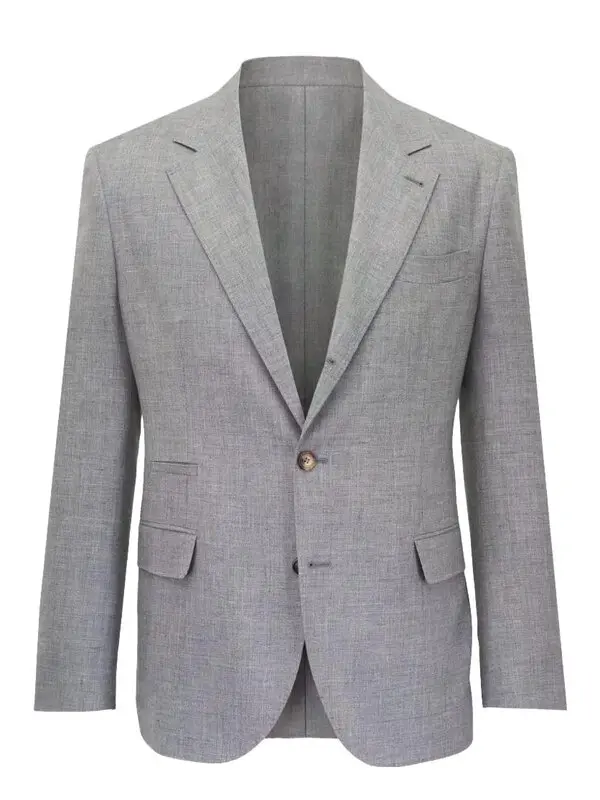 Brunello Cucinelli Notched Separate Jacket - Grey