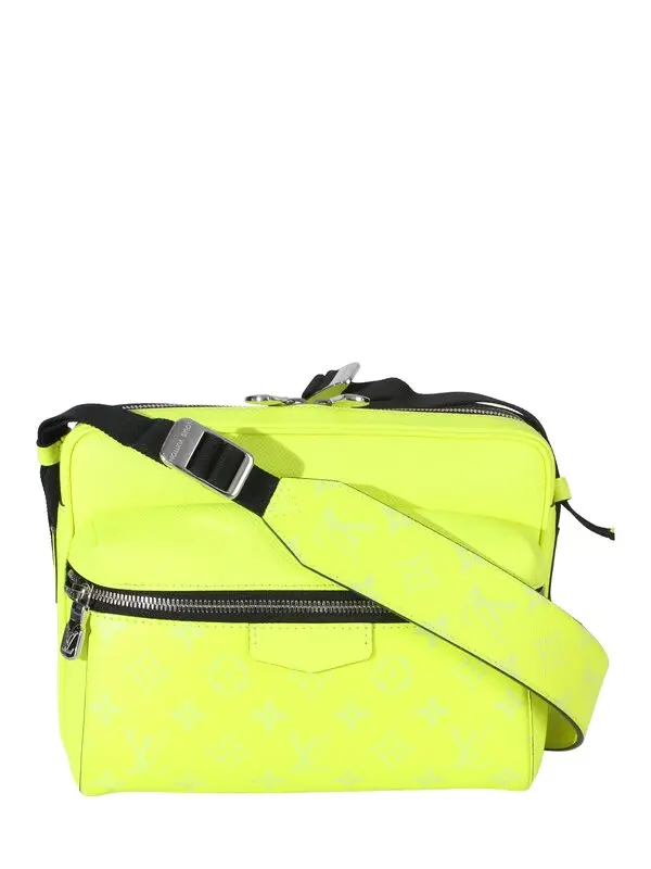 LOUIS VUITTON Neon Taigarama Monogram Canvas Outdoor Messenger Bag - Yellow