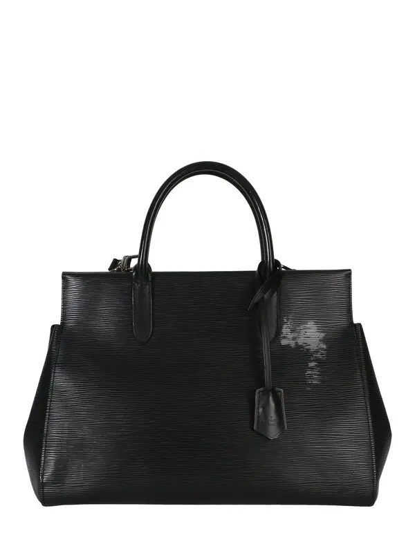 LOUIS VUITTON Epi Marly Mm Top Handle Bag - Black