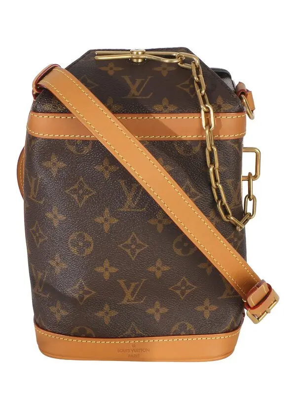 LOUIS VUITTON Monogram Canvas Legacy Milk Box Bag - Brown