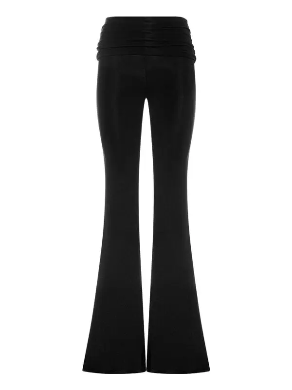 KHELA THE LABEL Silent Threat Wide-leg Jersey Pants - Black
