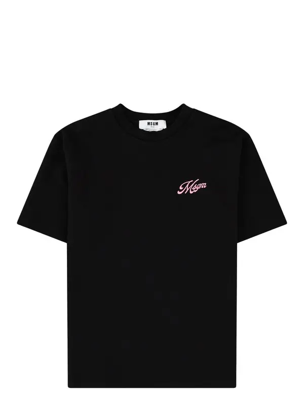 MSGM Logo T-shirt - Black