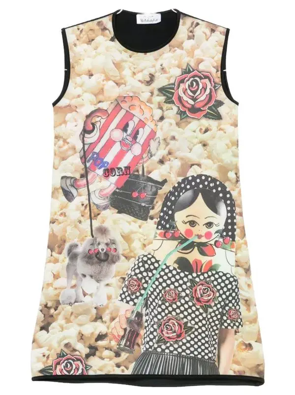 The Artistylist Sleeveless Mini Dress - Black
