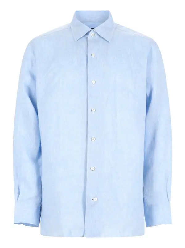 Zegna Oasi" Shirt - Azure