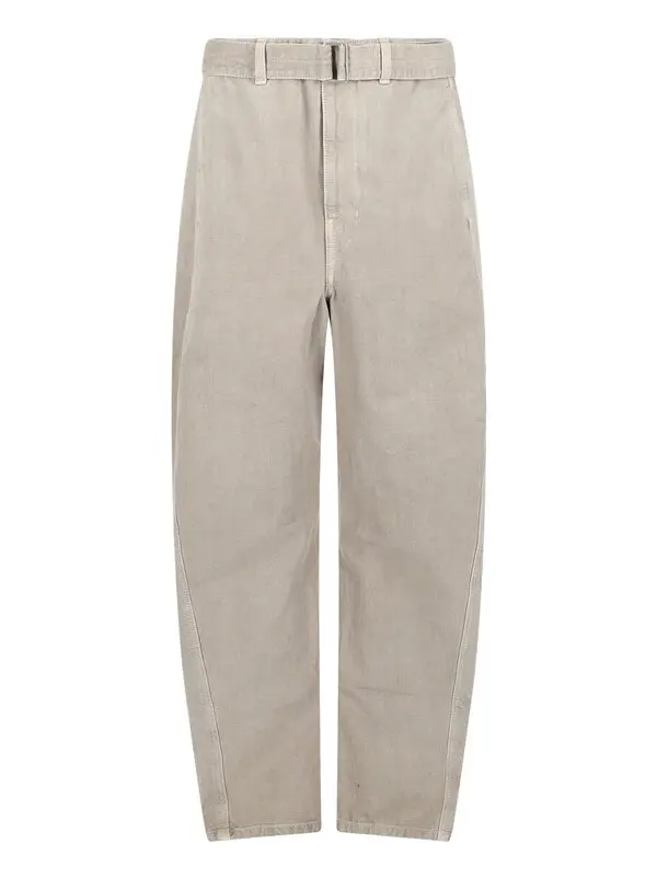LEMAIRE Pantalone "twisted" Trousers - Beige
