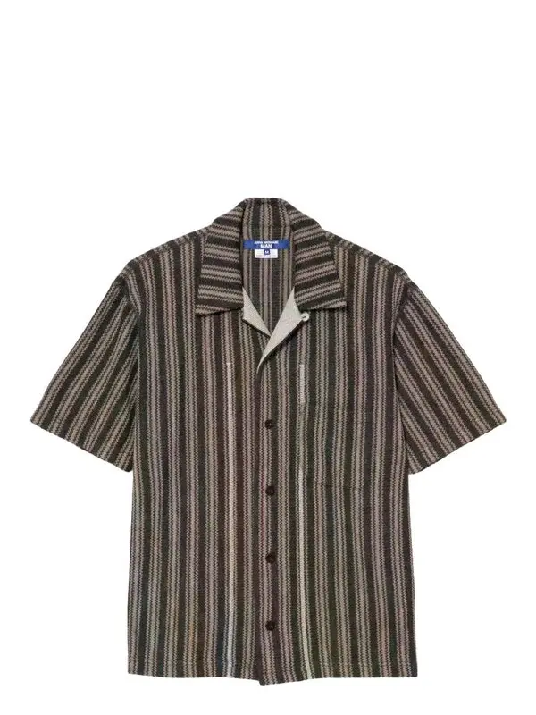 Junya Watanabe Striped Shirt - Brown