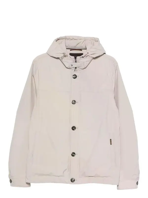 MOORER Dalens Hooded Jacket - Neutrals