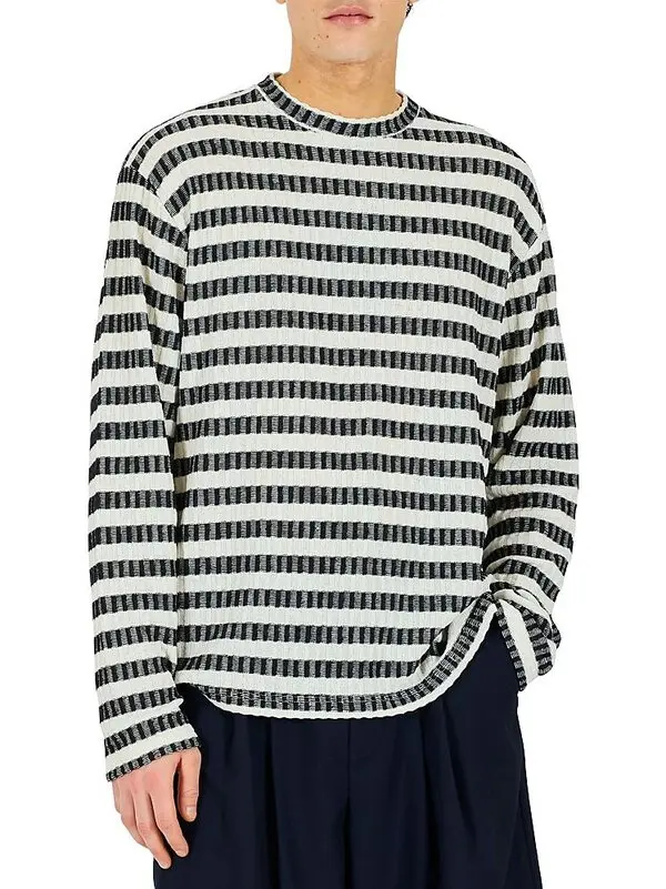KROST Regular Fit Stripe Crewneck Sweater - Multi