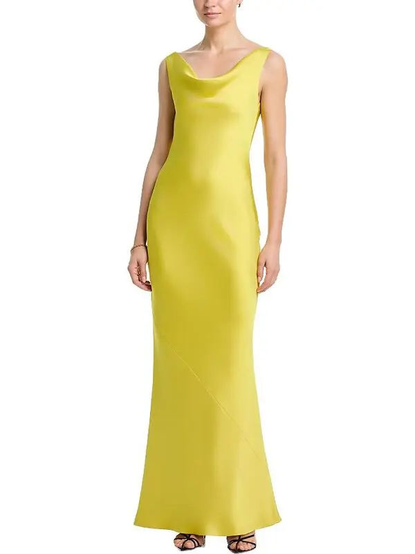 Norma Kamali Maria Gown - Serene Yellow