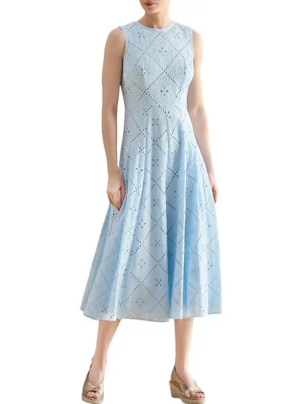 HOBBS LONDON Lexia Dress - Pale Blue