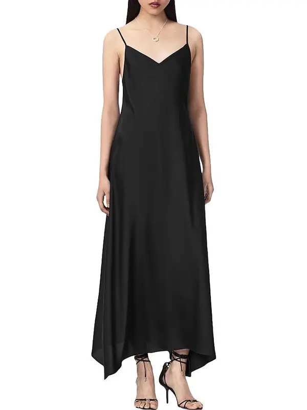 ALLSAINTS Leona Slip Dress - Black