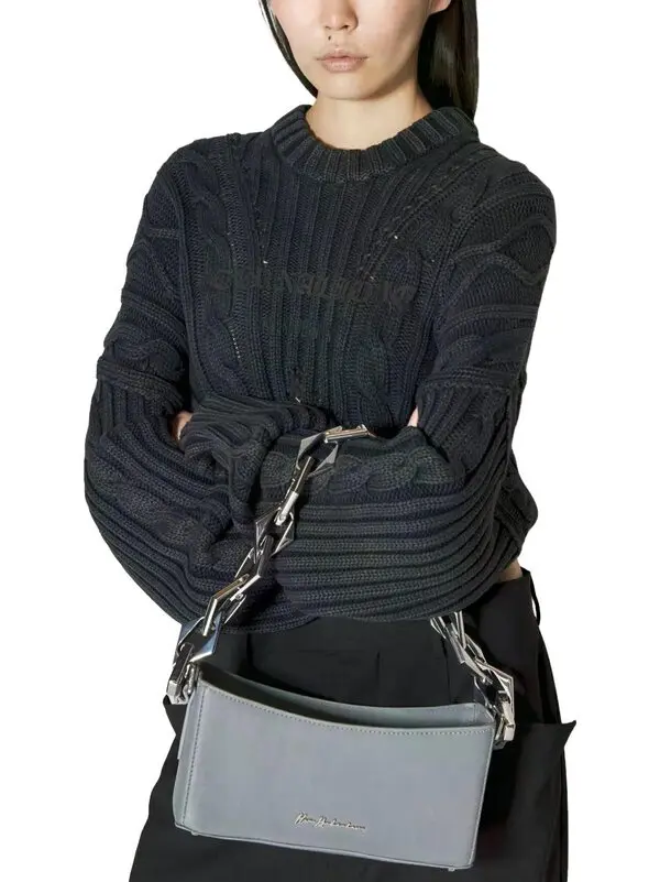 HAN KJØBENHAVN Chain Shoulder Bag - Grey