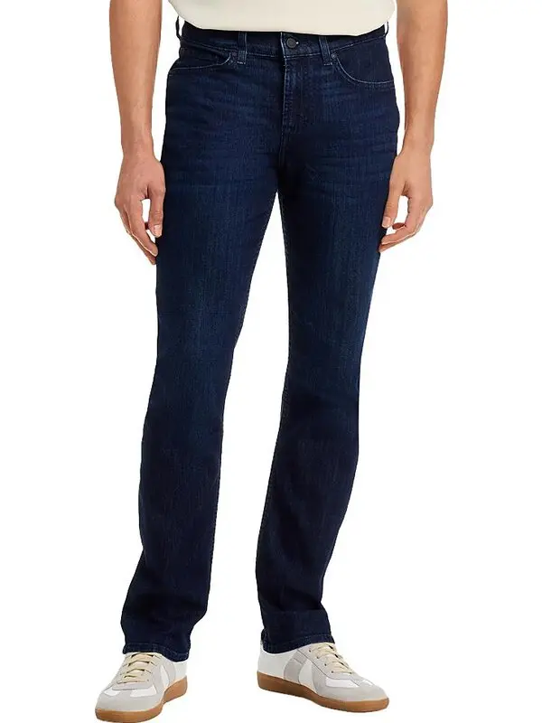 7 For All Mankind Slim Straight Fit Distressed Jeans - Belton