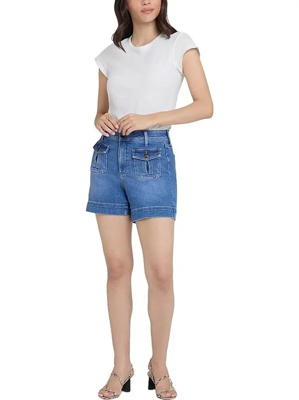 NYDJ Nydk Berkyn Relaxed Fit Denim Shorts - Blue Paradise
