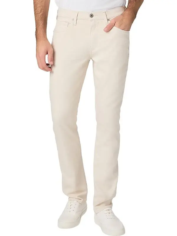 Paige Federal 30" Slim Fit Jeans - Sea Shell