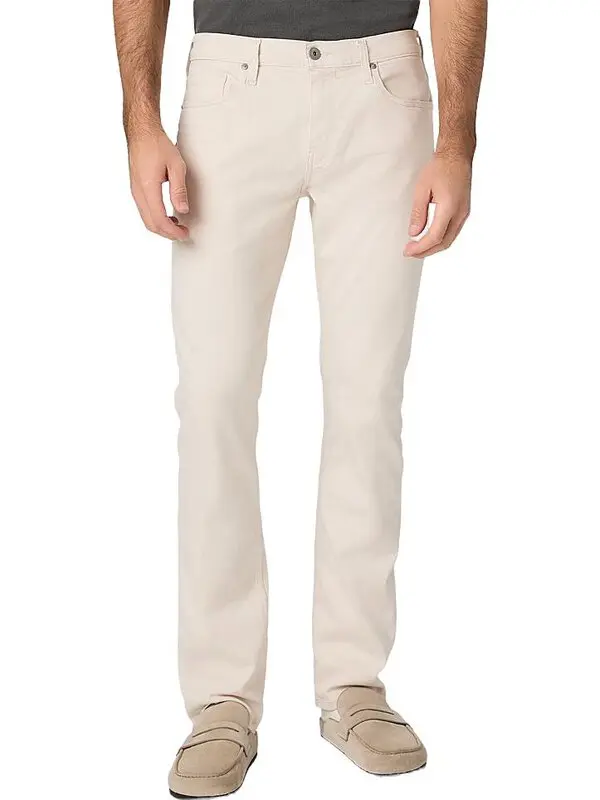 Paige Normandie Straight Fit Jeans - Sea Shell