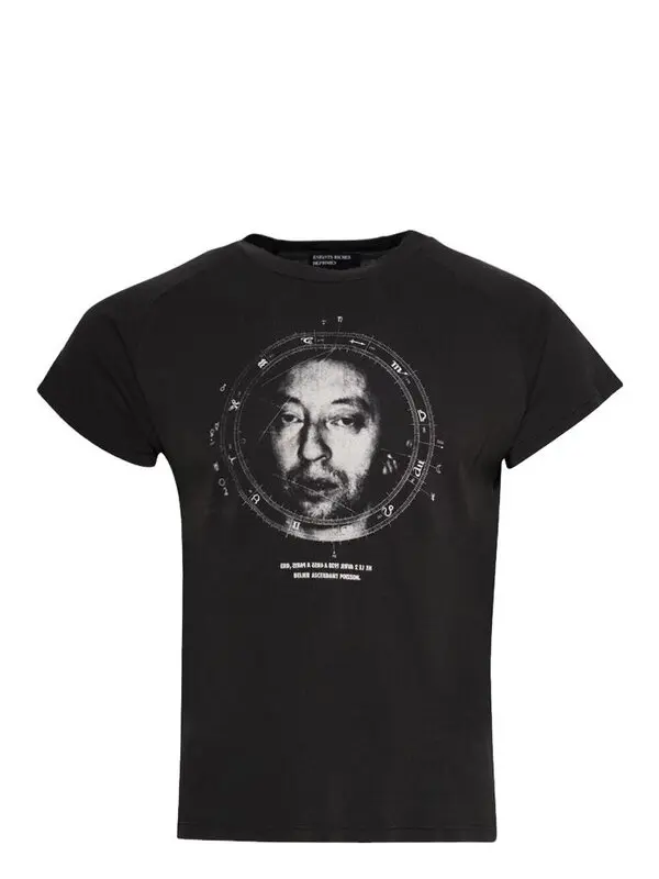 Enfants Riches Déprimés Serge Raglan Tee Faded - Black