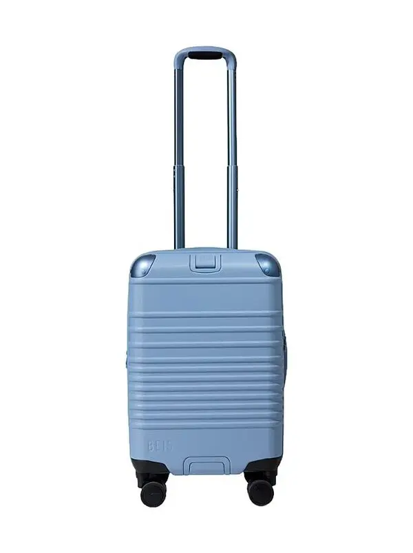 BEIS The Hybrid Carry On Roller Suitcase - Dusty Blue