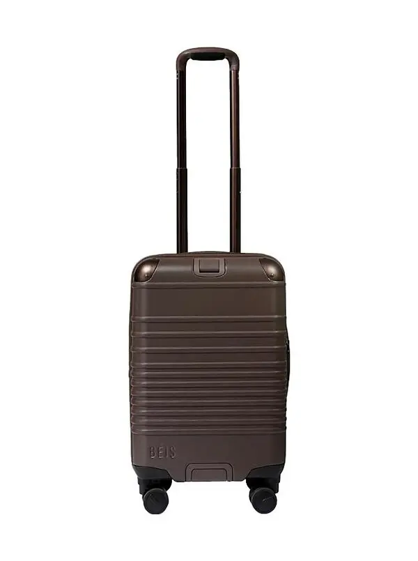 BEIS The Hybrid Carry On Roller Suitcase - Espresso