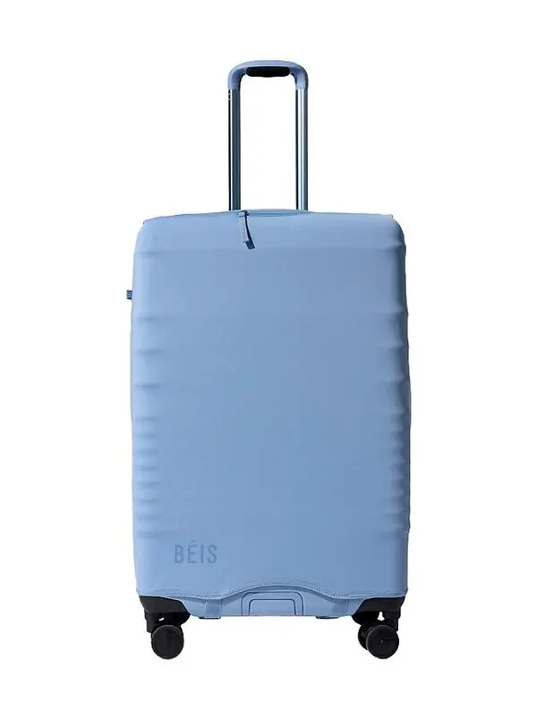 BEIS Béis The Hybrid Check In Luggage Cover - Dusty Blue