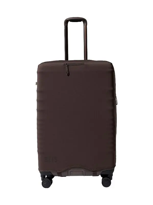 BEIS Béis The Hybrid Check In Luggage Cover - Espresso