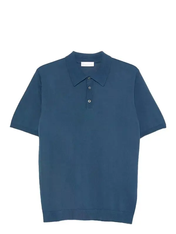 ROBERTO COLLINA Short-sleeves Polo Shirt - Blue