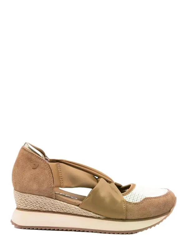 GIOSEPPO Vuka Crossover Pumps - Brown