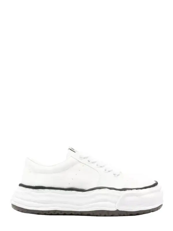 Mihara Yasuhiro Lace-up Sneakers - White