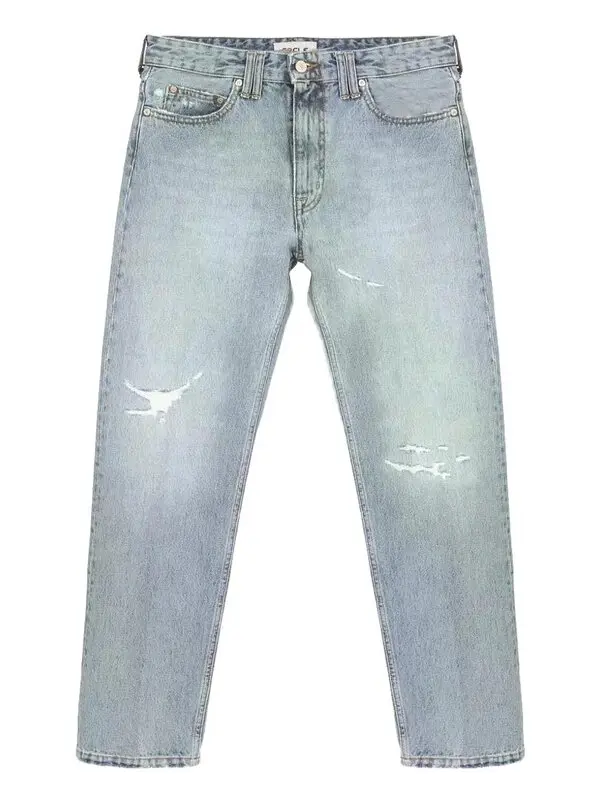 CYCLE Five-pocket Straight-leg Jeans - Blue