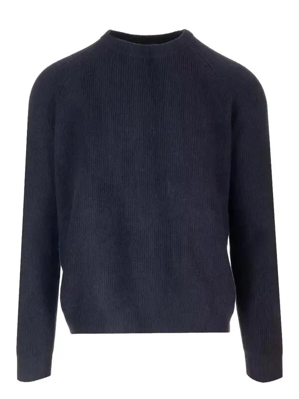 AL DUCA D’AOSTA 1902 Ribbed-knit Cashmere Sweater - Blue
