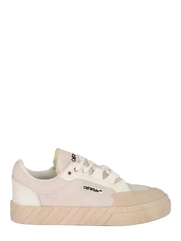 Off-White Vulcanized Low-top Sneakers With Arrows Motif - Neutrals