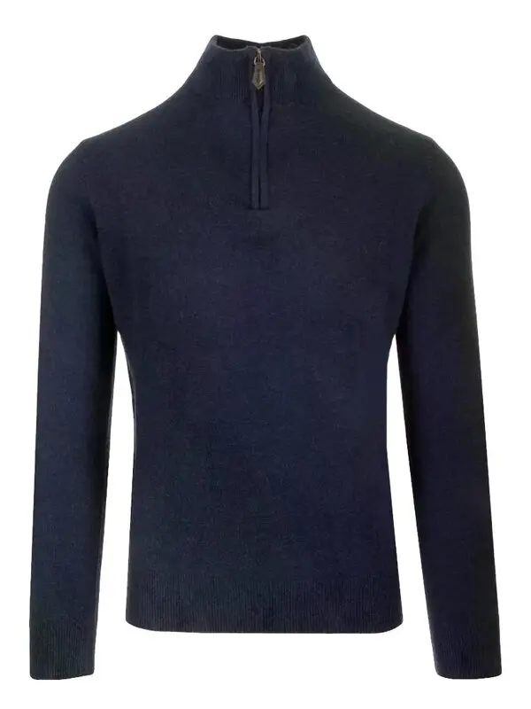 AL DUCA D’AOSTA 1902 Zip-fastening Jumper - Blue