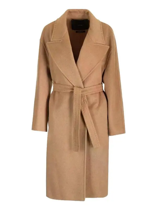 Max Mara Valle Belted Coat - Neutrals