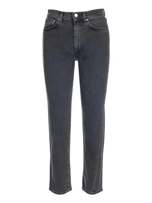 TOTEME Twisted Seam Slim-fit Jeans - Grey