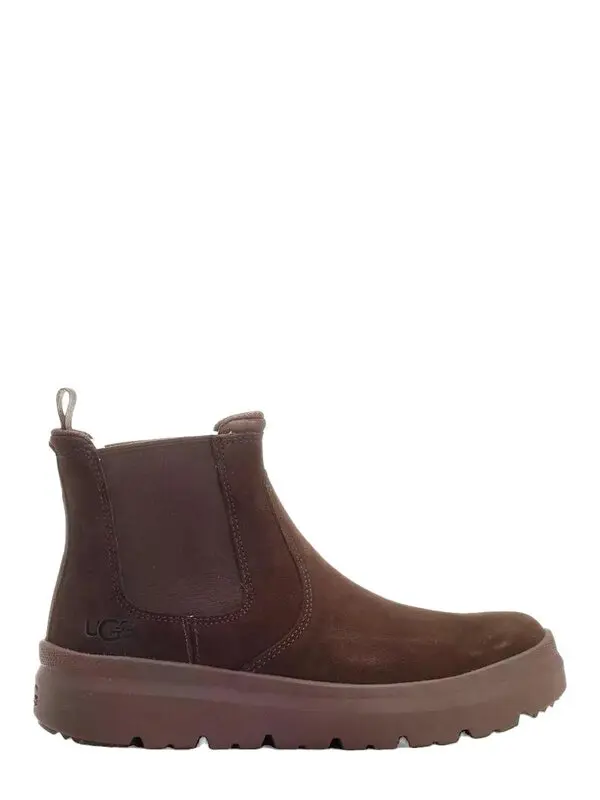 UGG Burleigh Suede Chelsea Boots - Brown