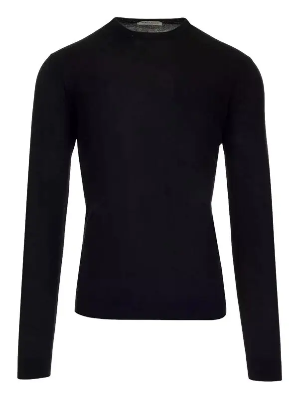 AL DUCA D’AOSTA 1902 Crew Neck Long Sleeve Sweater - Black