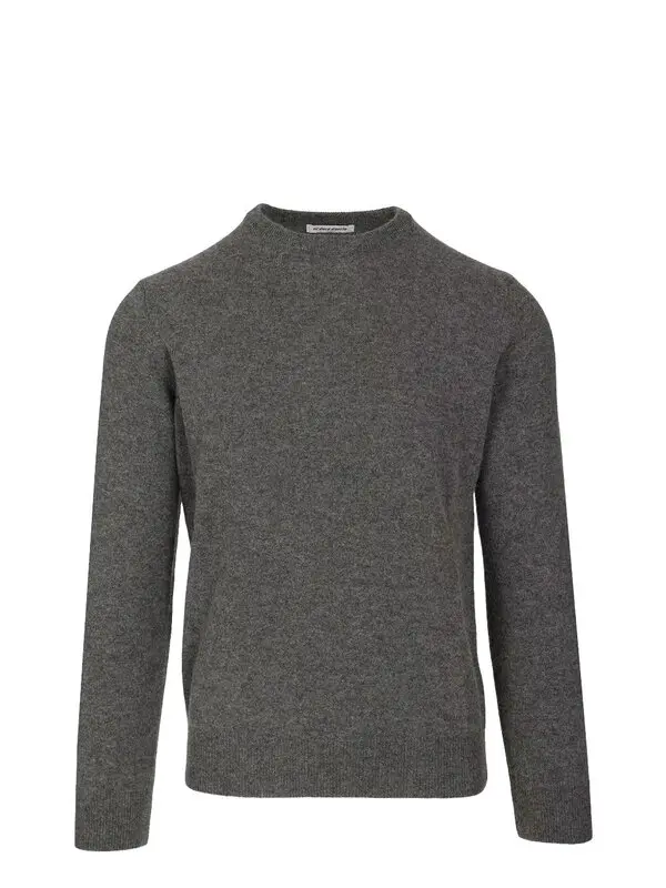 AL DUCA D’AOSTA 1902 Cashmere Crew-neck Sweatshirt - Grey